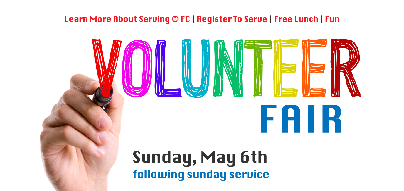 Volunteer Fair. Sunday, May 6th, 2018 » FREE CHURCH- Salem, Oregon